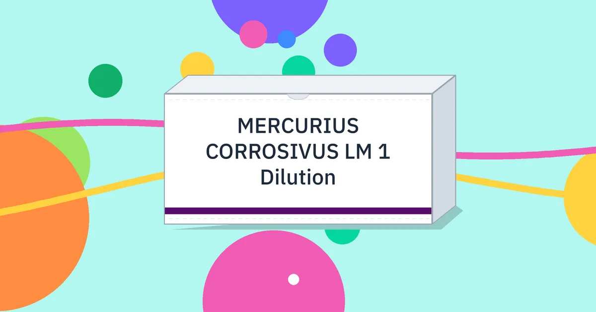 Symbolbild: Packung mit der Aufschrift MERCURIUS CORROSIVUS LM 1 Dilution (PZN 12949838) – Verfügbarkeit und Bezug in Apotheken in Frankfurt am Main