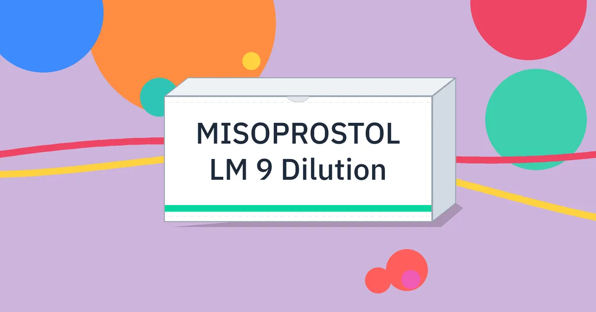 Symbolbild: Packung mit der Aufschrift MISOPROSTOL LM 9 Dilution (PZN 12956614) – Verfügbarkeit und Bezug in Apotheken in Frankfurt am Main