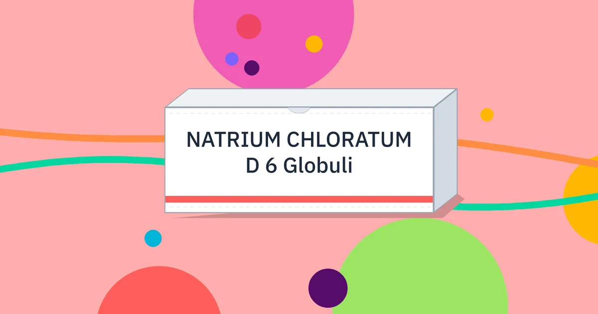 Symbolbild: Packung mit der Aufschrift NATRIUM CHLORATUM D 6 Globuli (PZN 11555474) – Verfügbarkeit und Bezug in Apotheken in Frankfurt am Main