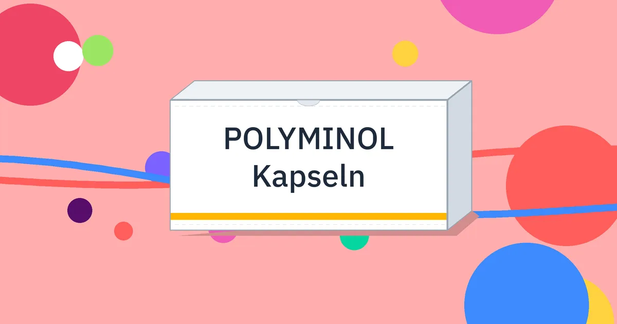 Symbolbild: Packung mit der Aufschrift POLYMINOL Kapseln (PZN 04774000) – Verfügbarkeit und Bezug in Apotheken in Frankfurt am Main