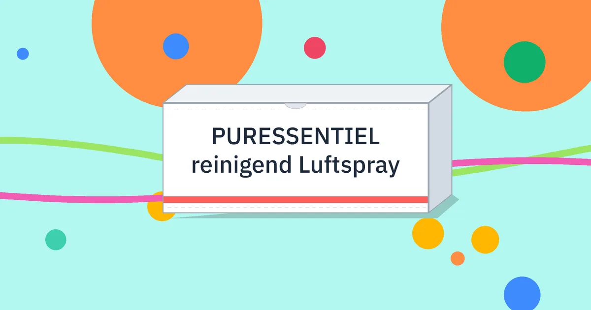 Symbolbild: Packung mit der Aufschrift PURESSENTIEL reinigend Luftspray (PZN 16021613) – Verfügbarkeit und Bezug in Apotheken in Frankfurt am Main