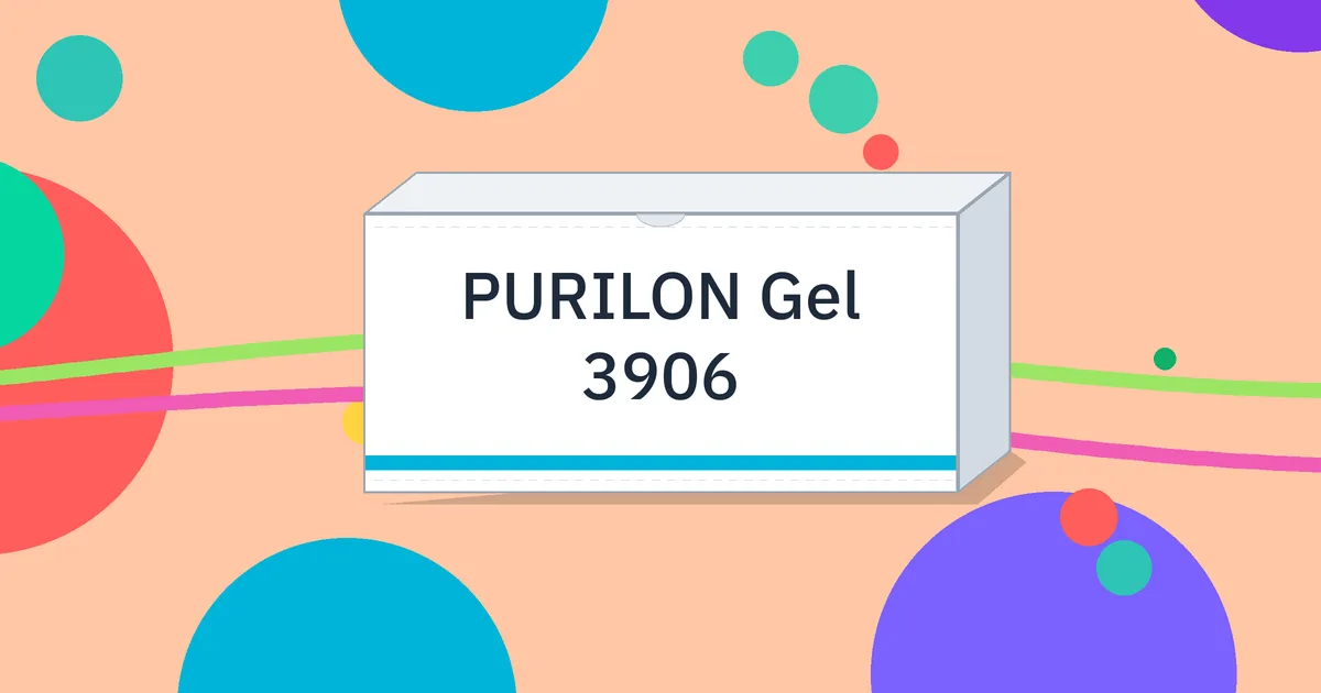 Symbolbild: Packung mit der Aufschrift PURILON Gel 3906 (PZN 09892738) – Verfügbarkeit und Bezug in Apotheken in Frankfurt am Main