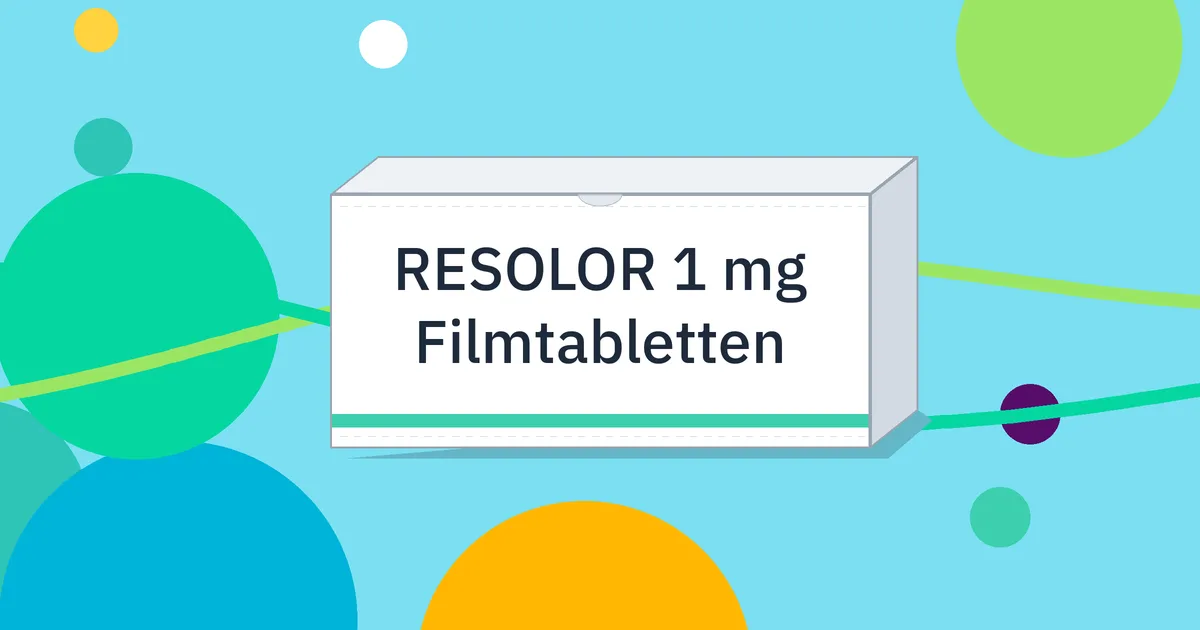 Symbolbild: Packung mit der Aufschrift RESOLOR 1 mg Filmtabletten (PZN 09440338) – Verfügbarkeit und Bezug in Apotheken in Frankfurt am Main
