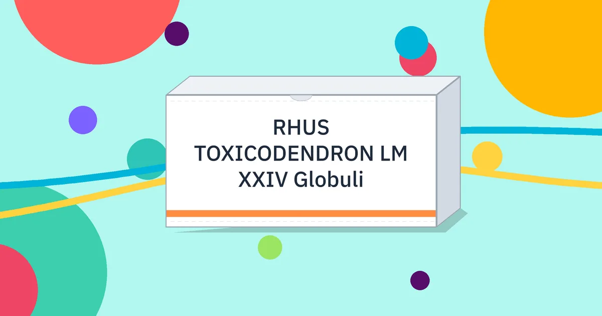 Symbolbild: Packung mit der Aufschrift RHUS TOXICODENDRON LM XXIV Globuli (PZN 02678775) – Verfügbarkeit und Bezug in Apotheken in Frankfurt am Main