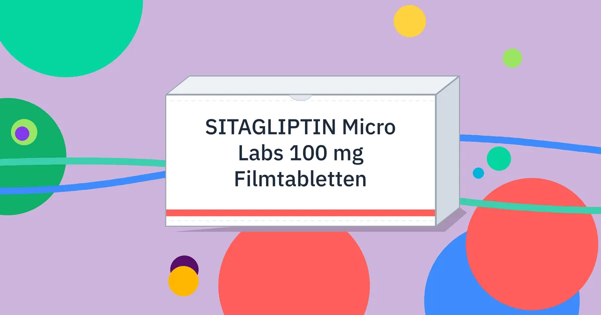 Symbolbild: Packung mit der Aufschrift SITAGLIPTIN Micro Labs 100 mg Filmtabletten (PZN 19395219) – Verfügbarkeit und Bezug in Apotheken in Frankfurt am Main