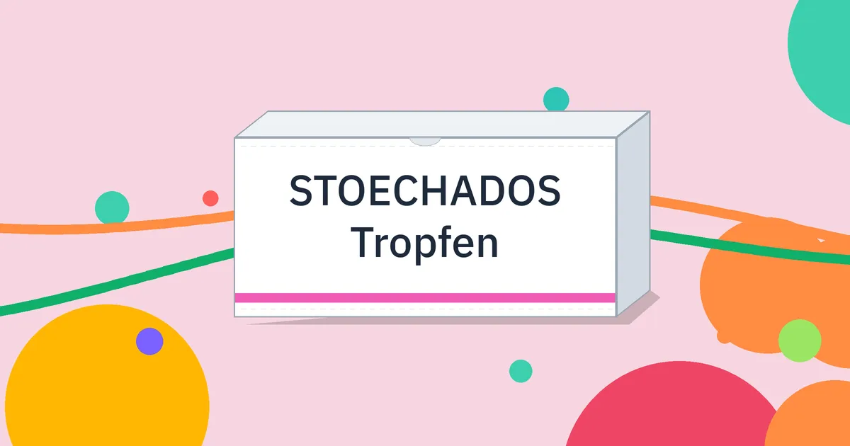 Symbolbild: Packung mit der Aufschrift STOECHADOS Tropfen (PZN 14249826) – Verfügbarkeit und Bezug in Apotheken in Frankfurt am Main