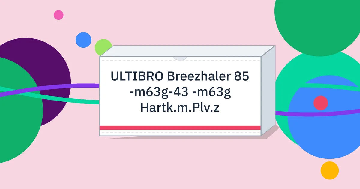 Symbolbild: Packung mit der Aufschrift ULTIBRO Breezhaler 85 -m63g-43 -m63g Hartk.m.Plv.z (PZN 10797399) – Verfügbarkeit und Bezug in Apotheken in Frankfurt am Main