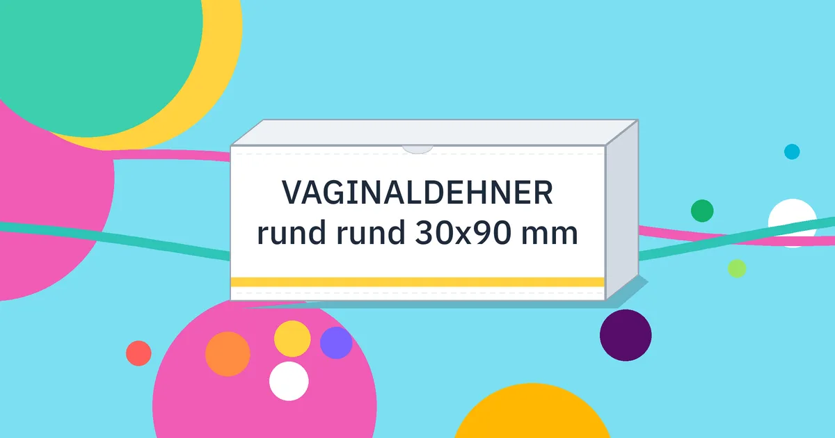 Symbolbild: Packung mit der Aufschrift VAGINALDEHNER rund rund 30x90 mm (PZN 04615738) – Verfügbarkeit und Bezug in Apotheken in Frankfurt am Main