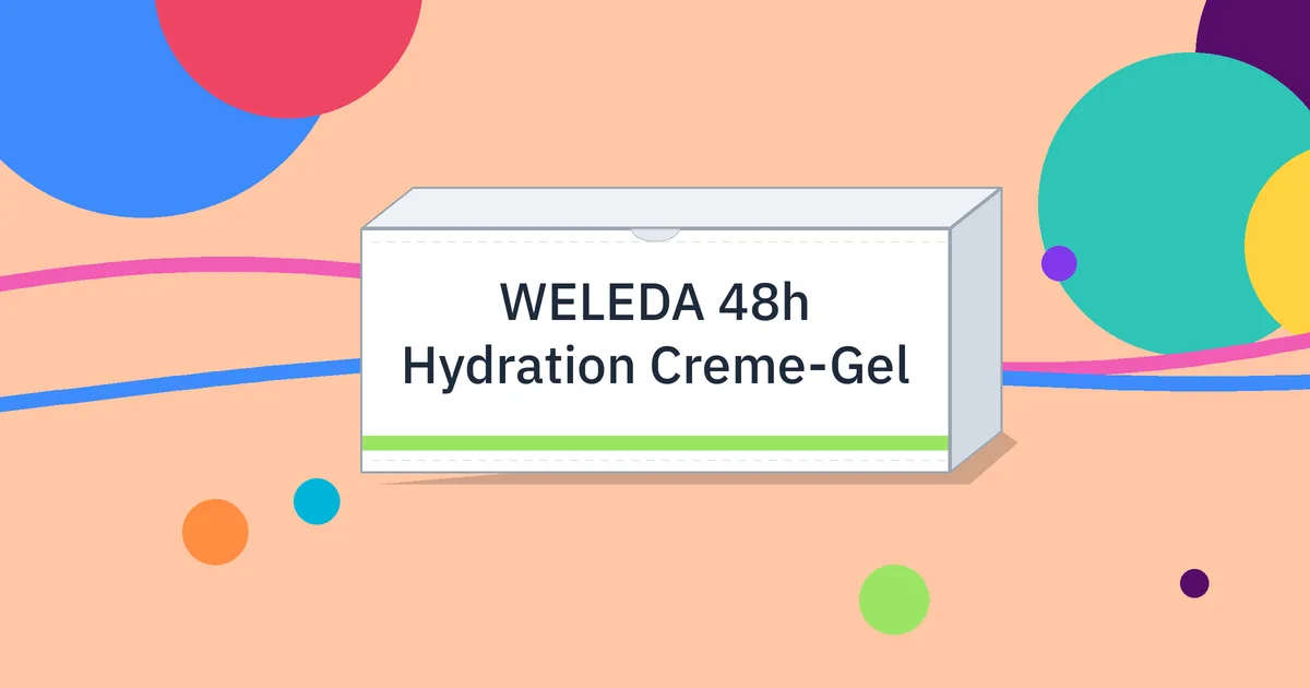 Symbolbild: Packung mit der Aufschrift WELEDA 48h Hydration Creme-Gel (PZN 19179763) – Verfügbarkeit und Bezug in Apotheken in Frankfurt am Main