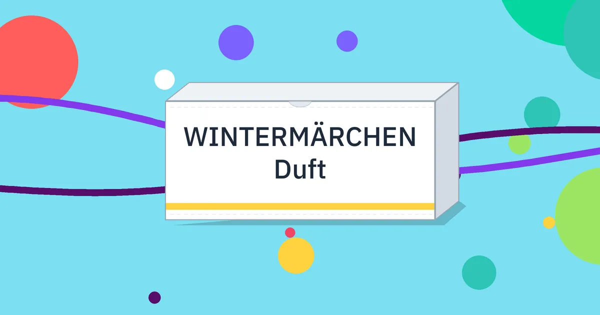 Symbolbild: Packung mit der Aufschrift WINTERMÄRCHEN Duft (PZN 19840091) – Verfügbarkeit und Bezug in Apotheken in Frankfurt am Main