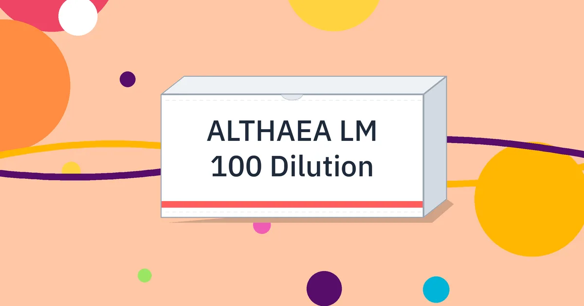 Symbolbild: Packung mit der Aufschrift ALTHAEA LM 100 Dilution (PZN 13315567) – Verfügbarkeit und Bezug in Apotheken in Frankfurt am Main