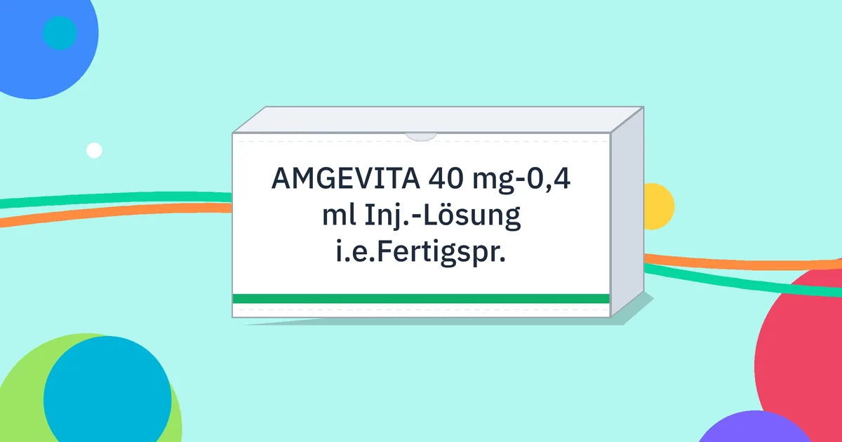 Symbolbild: Packung mit der Aufschrift AMGEVITA 40 mg-0,4 ml Inj.-Lösung i.e.Fertigspr. (PZN 18881863) – Verfügbarkeit und Bezug in Apotheken in Frankfurt am Main