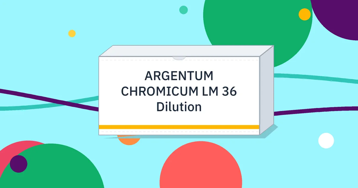 Symbolbild: Packung mit der Aufschrift ARGENTUM CHROMICUM LM 36 Dilution (PZN 13389927) – Verfügbarkeit und Bezug in Apotheken in Frankfurt am Main