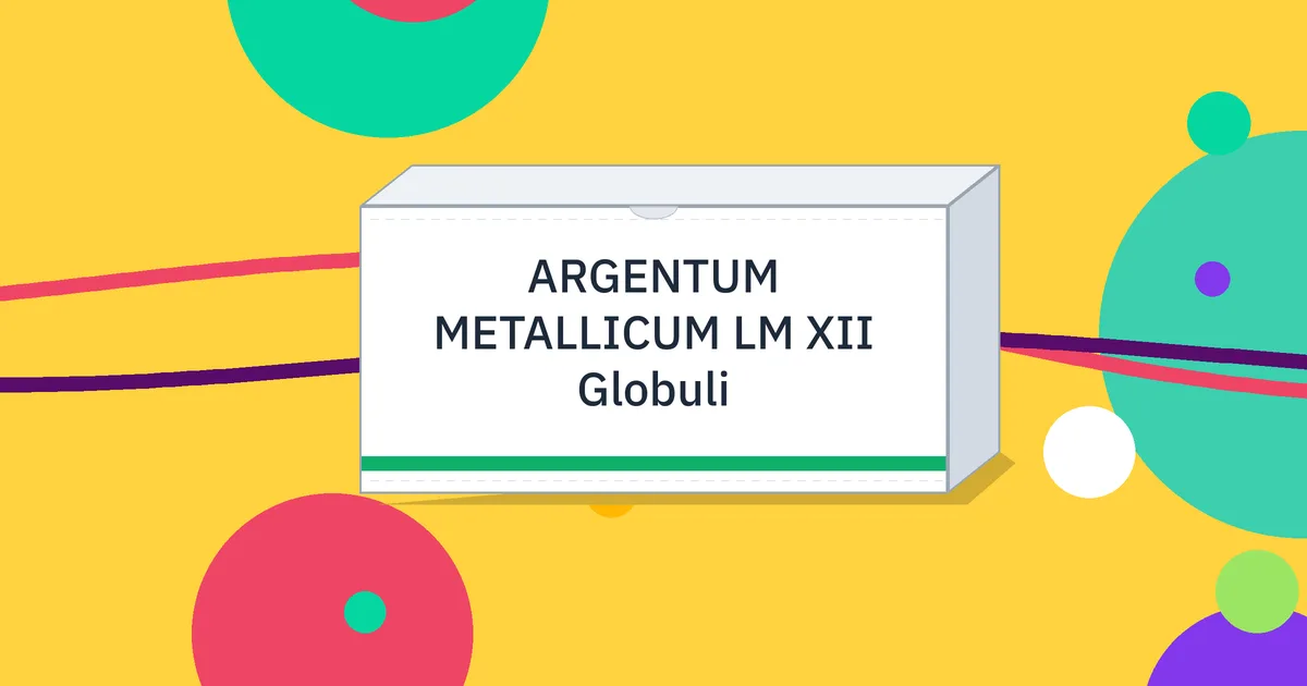 Symbolbild: Packung mit der Aufschrift ARGENTUM METALLICUM LM XII Globuli (PZN 02676701) – Verfügbarkeit und Bezug in Apotheken in Frankfurt am Main