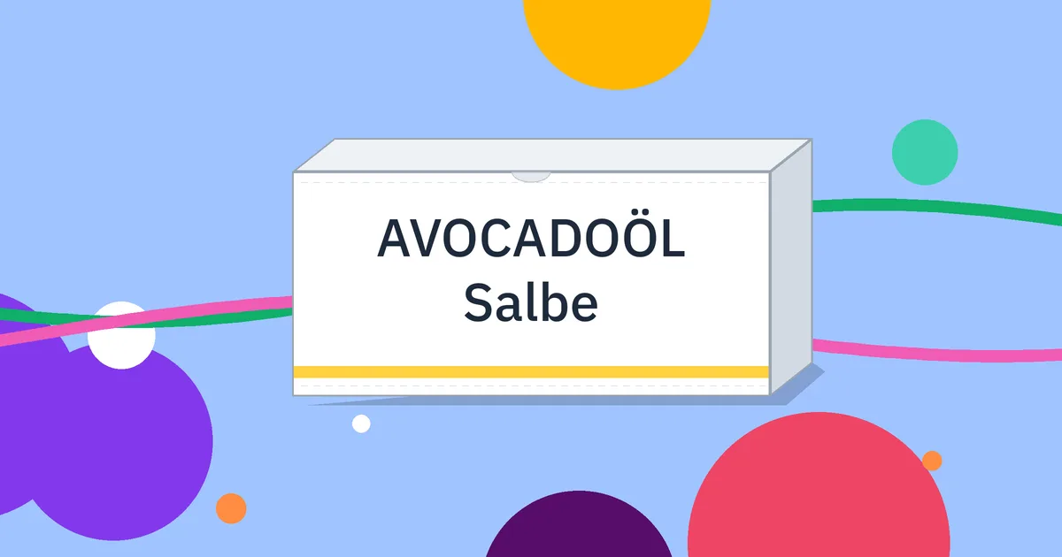 Symbolbild: Packung mit der Aufschrift AVOCADOÖL Salbe (PZN 16865216) – Verfügbarkeit und Bezug in Apotheken in Frankfurt am Main
