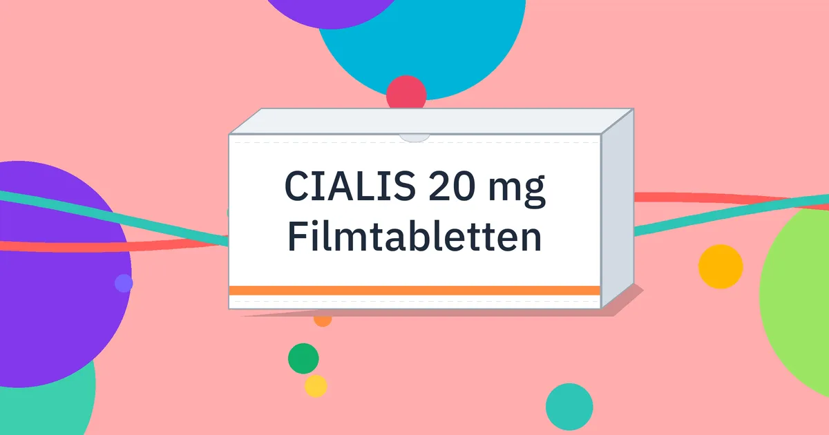 Symbolbild: Packung mit der Aufschrift CIALIS 20 mg Filmtabletten (PZN 06078658) – Verfügbarkeit und Bezug in Apotheken in Frankfurt am Main