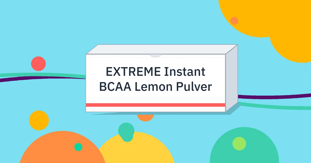Symbolbild: Packung mit der Aufschrift EXTREME Instant BCAA Lemon Pulver (PZN 12502020) – Verfügbarkeit und Bezug in Apotheken in Frankfurt am Main