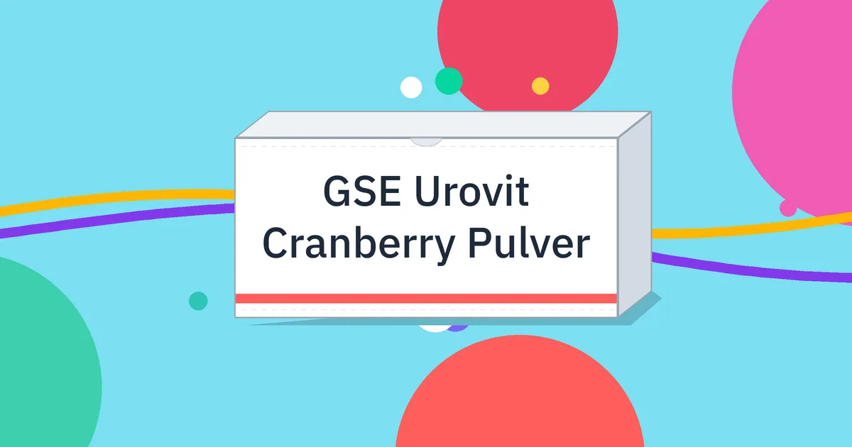 Symbolbild: Packung mit der Aufschrift GSE Urovit Cranberry Pulver (PZN 04511140) – Verfügbarkeit und Bezug in Apotheken in Frankfurt am Main