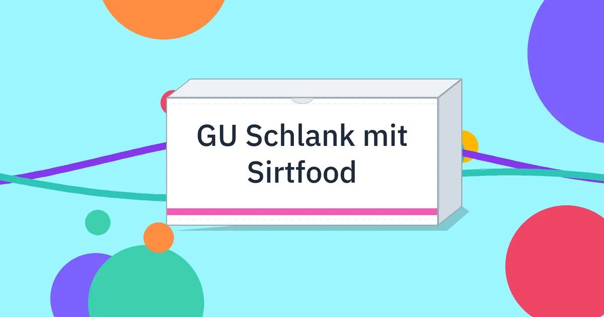 Symbolbild: Packung mit der Aufschrift GU Schlank mit Sirtfood (PZN 16904287) – Verfügbarkeit und Bezug in Apotheken in Frankfurt am Main