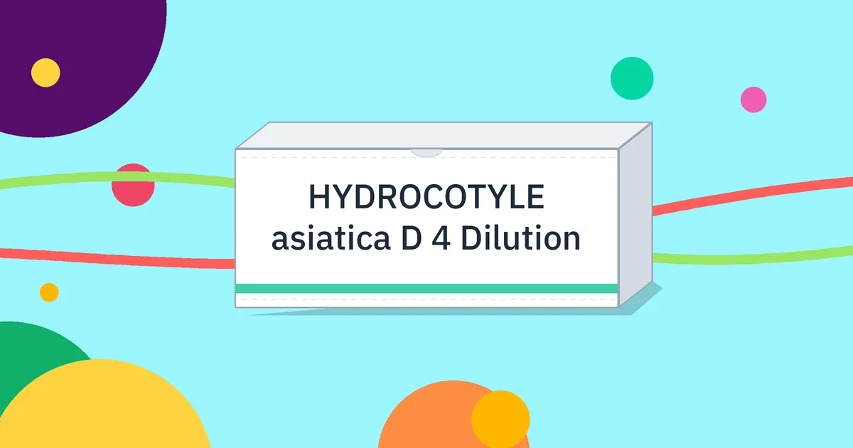 Symbolbild: Packung mit der Aufschrift HYDROCOTYLE asiatica D 4 Dilution (PZN 02123876) – Verfügbarkeit und Bezug in Apotheken in Frankfurt am Main