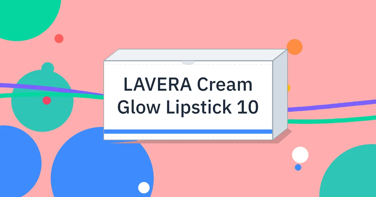 Symbolbild: Packung mit der Aufschrift LAVERA Cream Glow Lipstick 10 (PZN 19733478) – Verfügbarkeit und Bezug in Apotheken in Frankfurt am Main