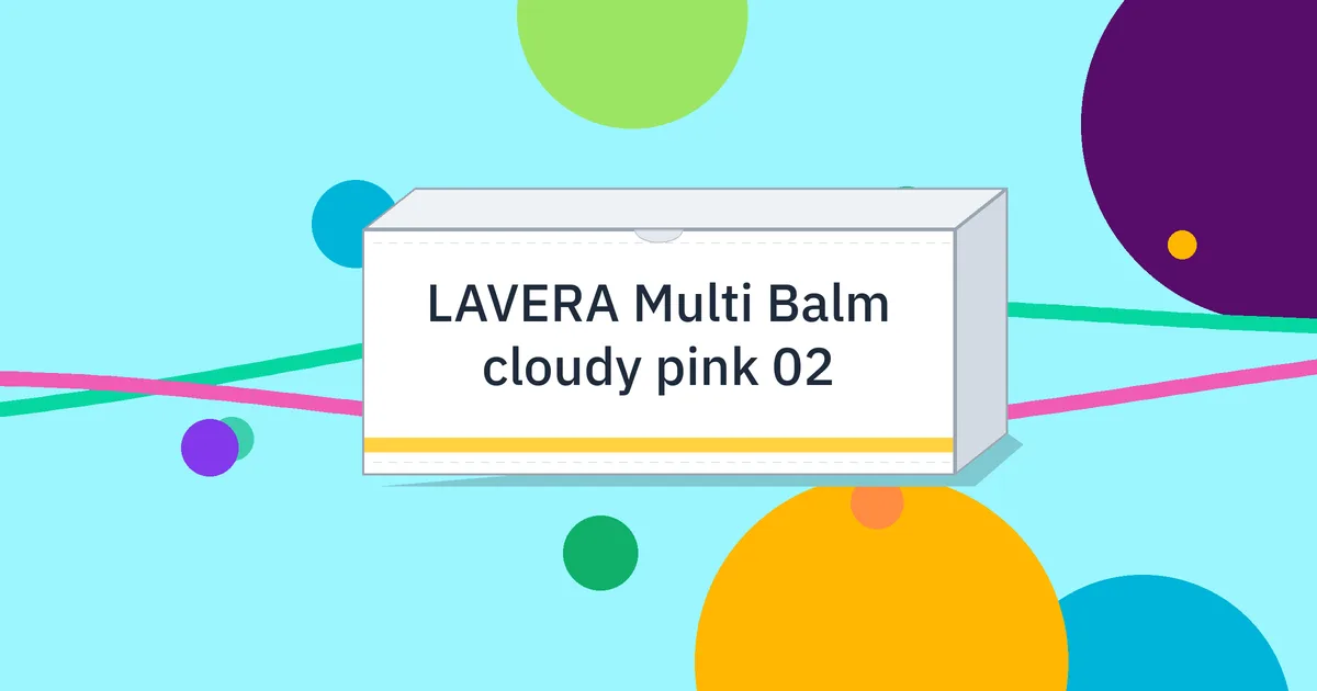 Symbolbild: Packung mit der Aufschrift LAVERA Multi Balm cloudy pink 02 (PZN 18722515) – Verfügbarkeit und Bezug in Apotheken in Frankfurt am Main
