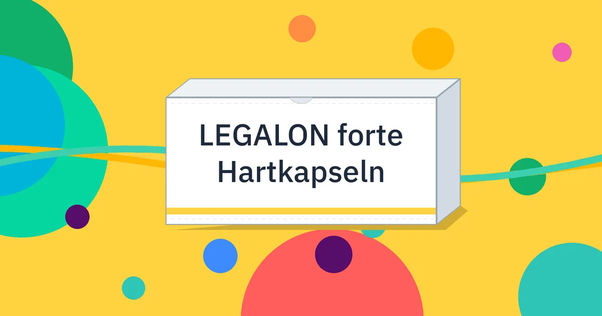 Symbolbild: Packung mit der Aufschrift LEGALON forte Hartkapseln (PZN 18711285) – Verfügbarkeit und Bezug in Apotheken in Frankfurt am Main