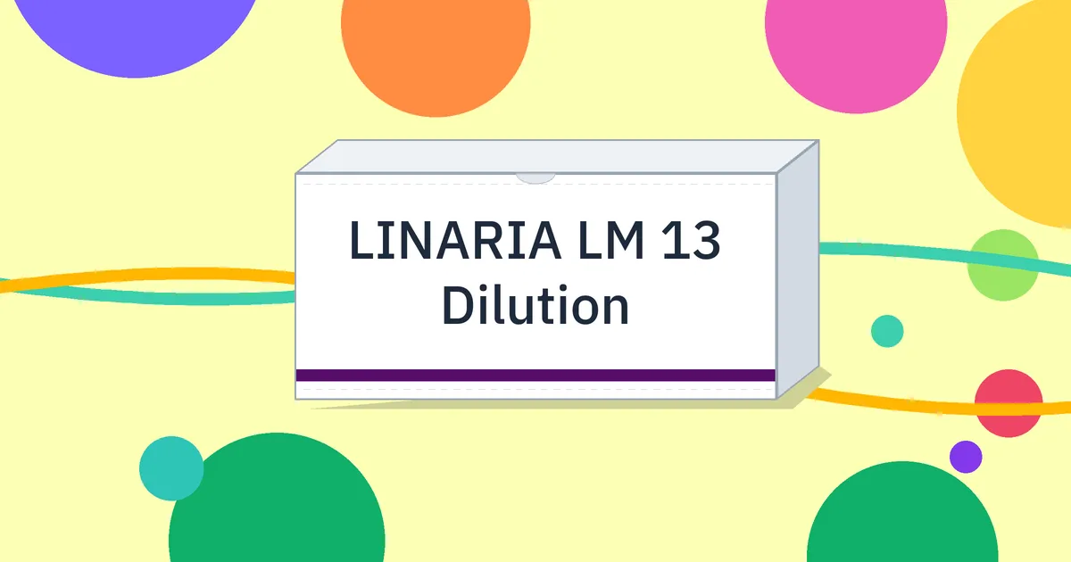 Symbolbild: Packung mit der Aufschrift LINARIA LM 13 Dilution (PZN 13529162) – Verfügbarkeit und Bezug in Apotheken in Frankfurt am Main