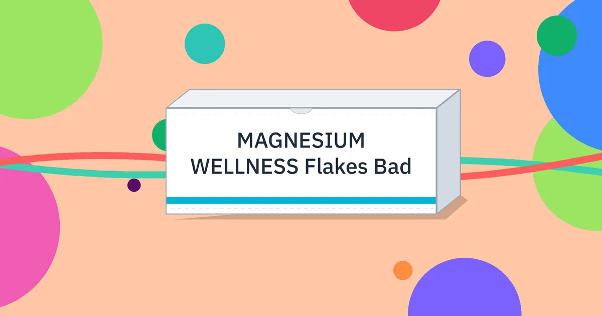 Symbolbild: Packung mit der Aufschrift MAGNESIUM WELLNESS Flakes Bad (PZN 12671490) – Verfügbarkeit und Bezug in Apotheken in Frankfurt am Main