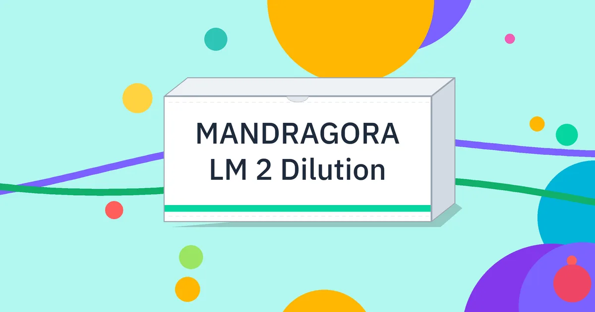 Symbolbild: Packung mit der Aufschrift MANDRAGORA LM 2 Dilution (PZN 12941771) – Verfügbarkeit und Bezug in Apotheken in Frankfurt am Main