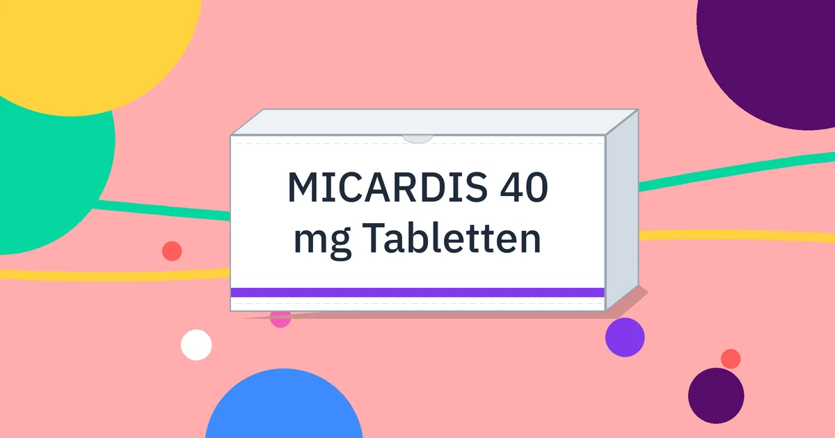 Symbolbild: Packung mit der Aufschrift MICARDIS 40 mg Tabletten (PZN 00912965) – Verfügbarkeit und Bezug in Apotheken in Frankfurt am Main