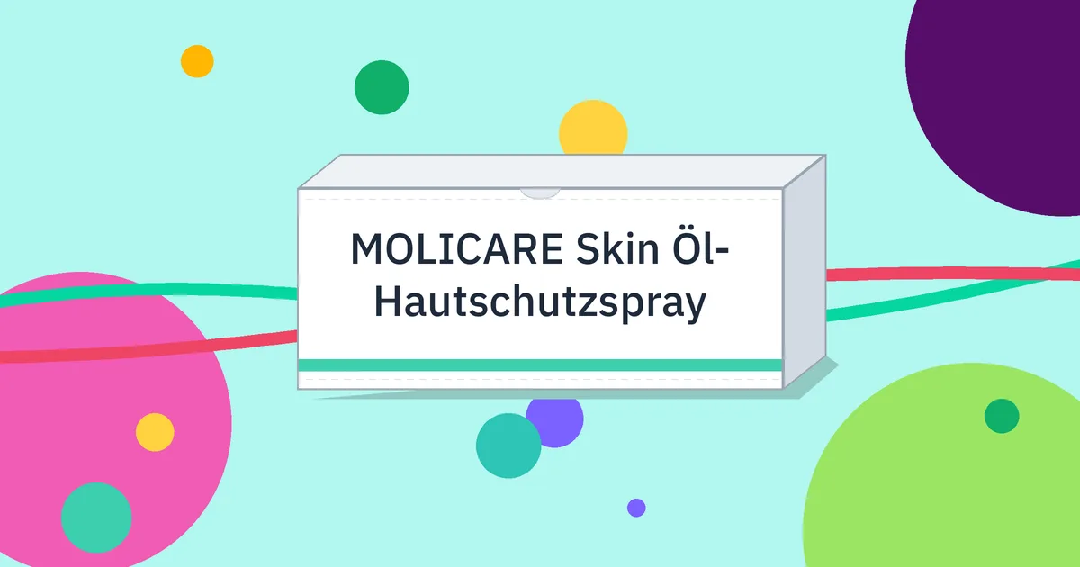 Symbolbild: Packung mit der Aufschrift MOLICARE Skin Öl-Hautschutzspray (PZN 12458106) – Verfügbarkeit und Bezug in Apotheken in Frankfurt am Main