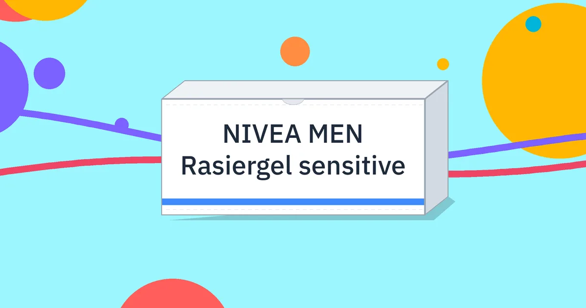 Symbolbild: Packung mit der Aufschrift NIVEA MEN Rasiergel sensitive (PZN 11481445) – Verfügbarkeit und Bezug in Apotheken in Frankfurt am Main