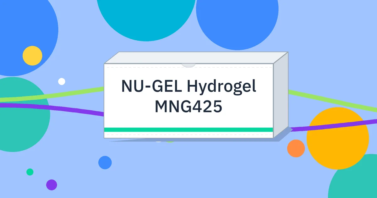 Symbolbild: Packung mit der Aufschrift NU-GEL Hydrogel MNG425 (PZN 04957597) – Verfügbarkeit und Bezug in Apotheken in Frankfurt am Main
