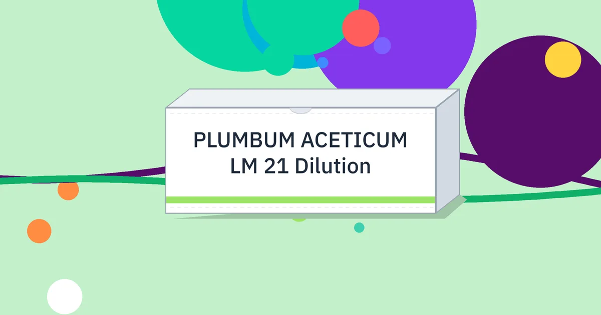 Symbolbild: Packung mit der Aufschrift PLUMBUM ACETICUM LM 21 Dilution (PZN 13038926) – Verfügbarkeit und Bezug in Apotheken in Frankfurt am Main