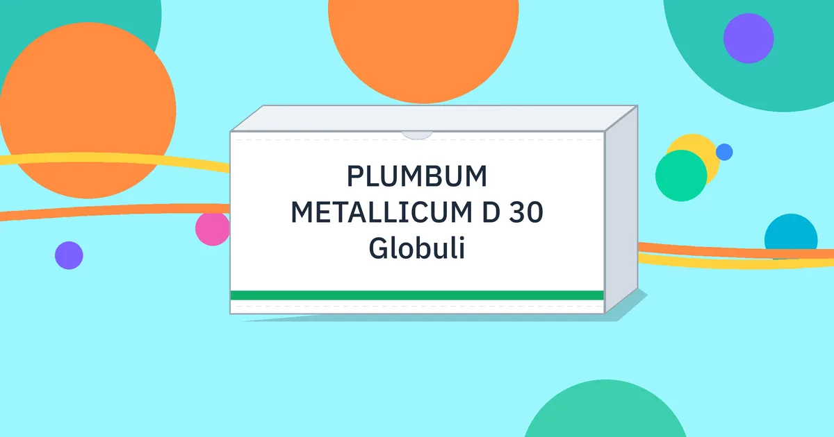 Symbolbild: Packung mit der Aufschrift PLUMBUM METALLICUM D 30 Globuli (PZN 02929504) – Verfügbarkeit und Bezug in Apotheken in Frankfurt am Main