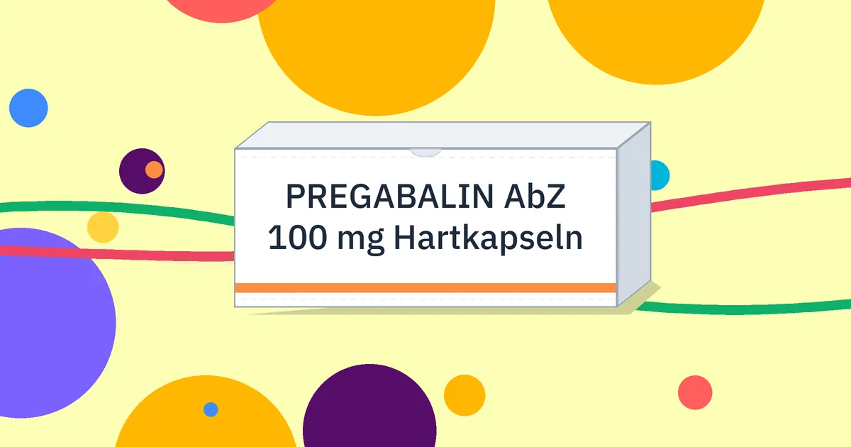 Symbolbild: Packung mit der Aufschrift PREGABALIN AbZ 100 mg Hartkapseln (PZN 10327015) – Verfügbarkeit und Bezug in Apotheken in Frankfurt am Main