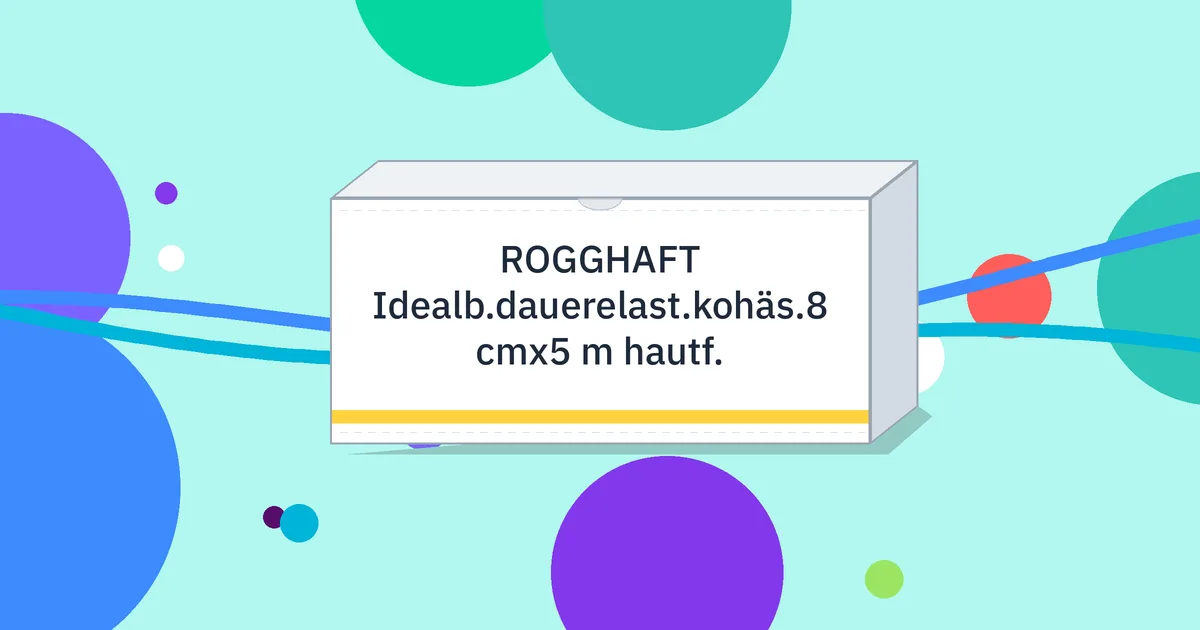 Symbolbild: Packung mit der Aufschrift ROGGHAFT Idealb.dauerelast.kohäs.8 cmx5 m hautf. (PZN 07691705) – Verfügbarkeit und Bezug in Apotheken in Frankfurt am Main