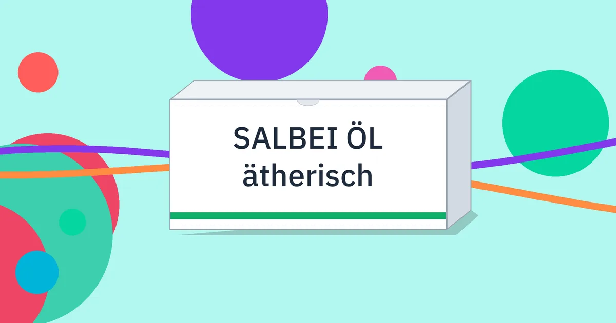 Symbolbild: Packung mit der Aufschrift SALBEI ÖL ätherisch (PZN 17386771) – Verfügbarkeit und Bezug in Apotheken in Frankfurt am Main