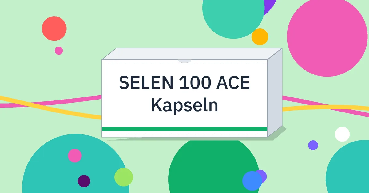 Symbolbild: Packung mit der Aufschrift SELEN 100 ACE Kapseln (PZN 05383000) – Verfügbarkeit und Bezug in Apotheken in Frankfurt am Main
