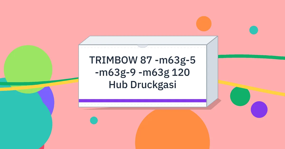 Symbolbild: Packung mit der Aufschrift TRIMBOW 87 -m63g-5 -m63g-9 -m63g 120 Hub Druckgasi (PZN 14164283) – Verfügbarkeit und Bezug in Apotheken in Frankfurt am Main