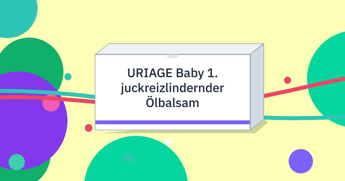 Symbolbild: Packung mit der Aufschrift URIAGE Baby 1. juckreizlindernder Ölbalsam (PZN 17182407) – Verfügbarkeit und Bezug in Apotheken in Frankfurt am Main