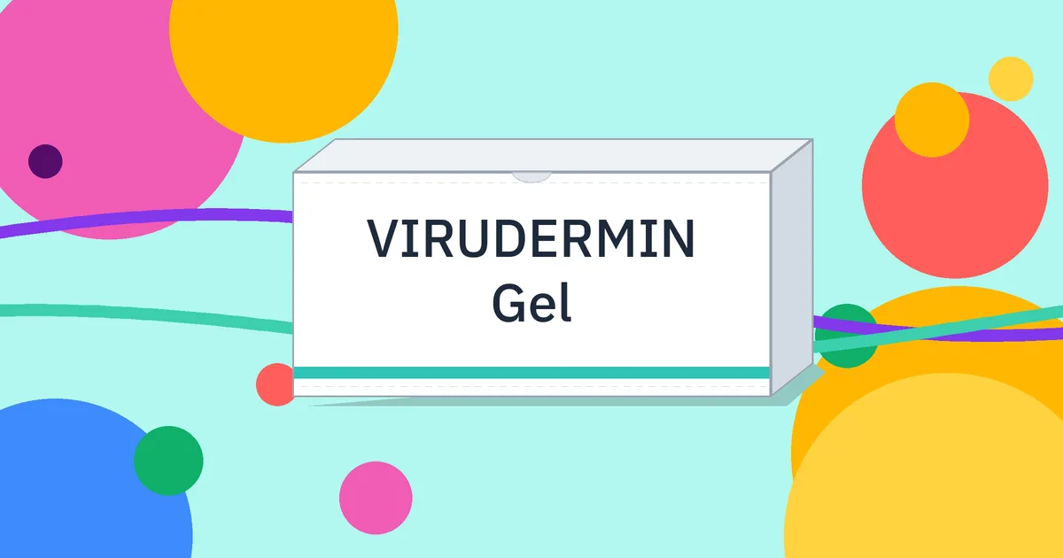 Symbolbild: Packung mit der Aufschrift VIRUDERMIN Gel (PZN 02420953) – Verfügbarkeit und Bezug in Apotheken in Frankfurt am Main