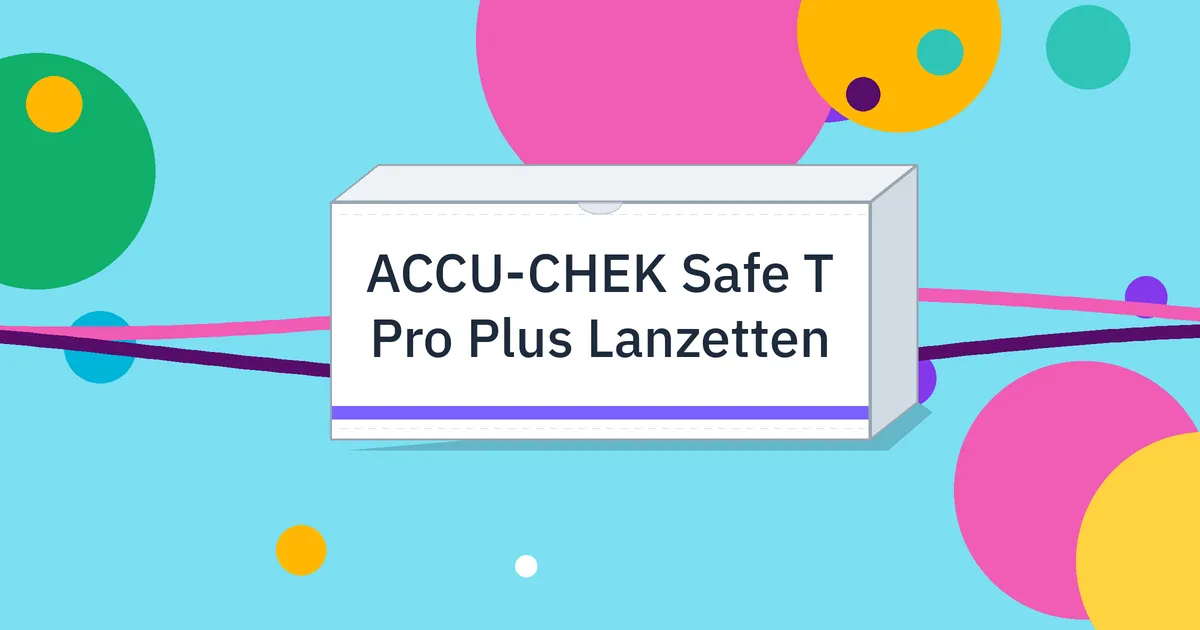 Symbolbild: Packung mit der Aufschrift ACCU-CHEK Safe T Pro Plus Lanzetten (PZN 20273183) – Verfügbarkeit und Bezug in Apotheken in Frankfurt am Main