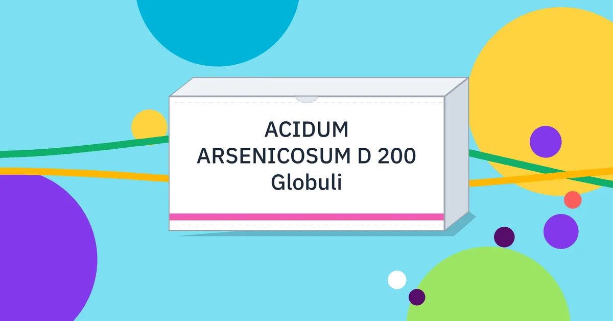 Symbolbild: Packung mit der Aufschrift ACIDUM ARSENICOSUM D 200 Globuli (PZN 14311353) – Verfügbarkeit und Bezug in Apotheken in Frankfurt am Main