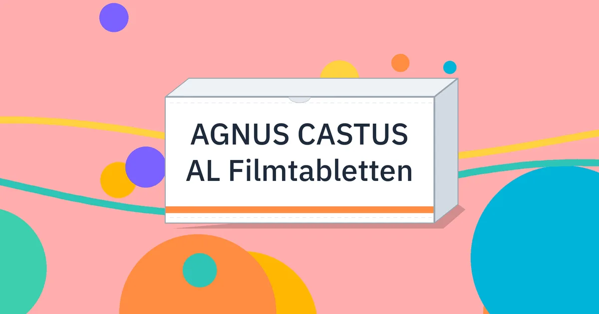 Symbolbild: Packung mit der Aufschrift AGNUS CASTUS AL Filmtabletten (PZN 00739484) – Verfügbarkeit und Bezug in Apotheken in Frankfurt am Main