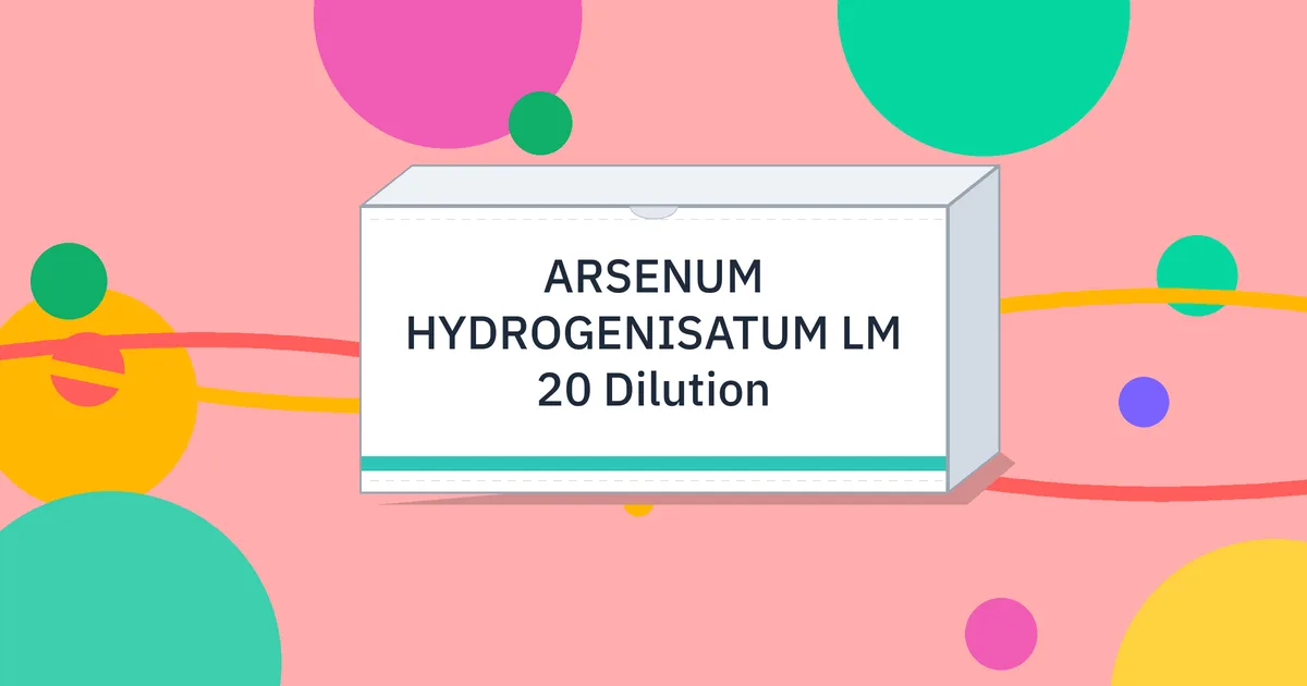 Symbolbild: Packung mit der Aufschrift ARSENUM HYDROGENISATUM LM 20 Dilution (PZN 12778532) – Verfügbarkeit und Bezug in Apotheken in Frankfurt am Main