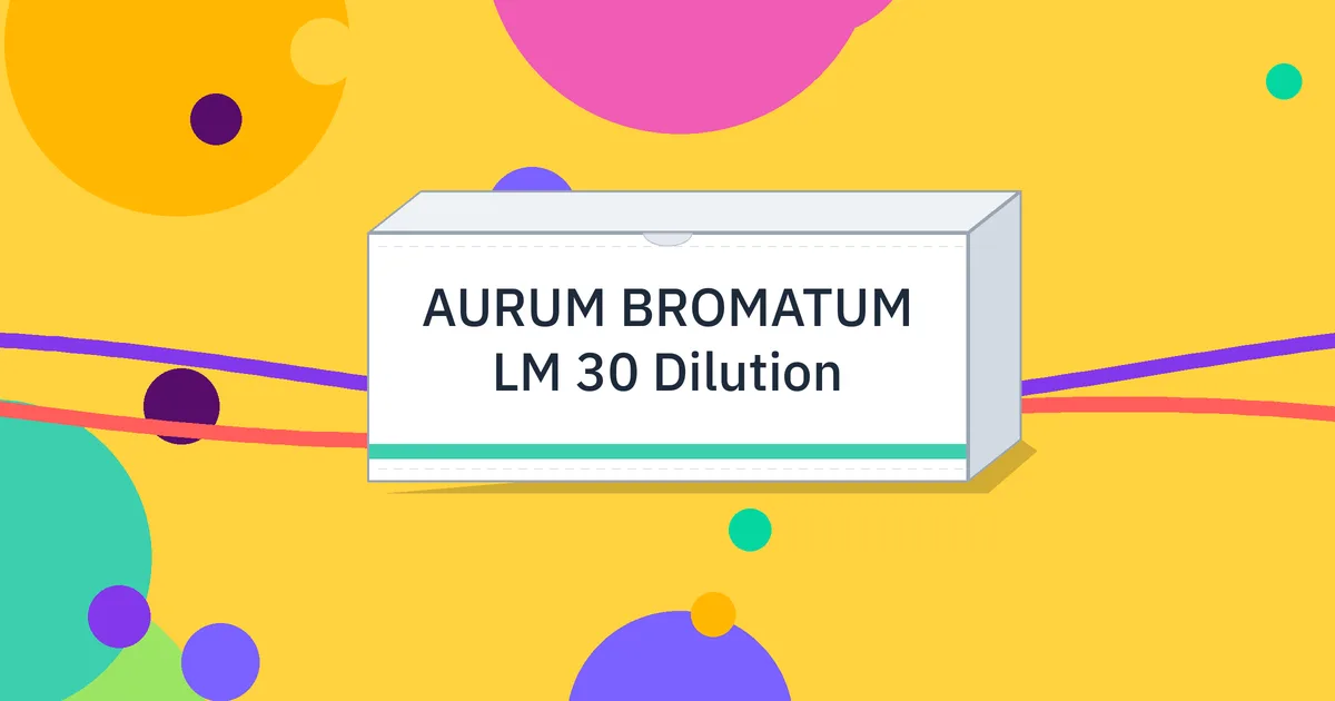 Symbolbild: Packung mit der Aufschrift AURUM BROMATUM LM 30 Dilution (PZN 12783987) – Verfügbarkeit und Bezug in Apotheken in Frankfurt am Main