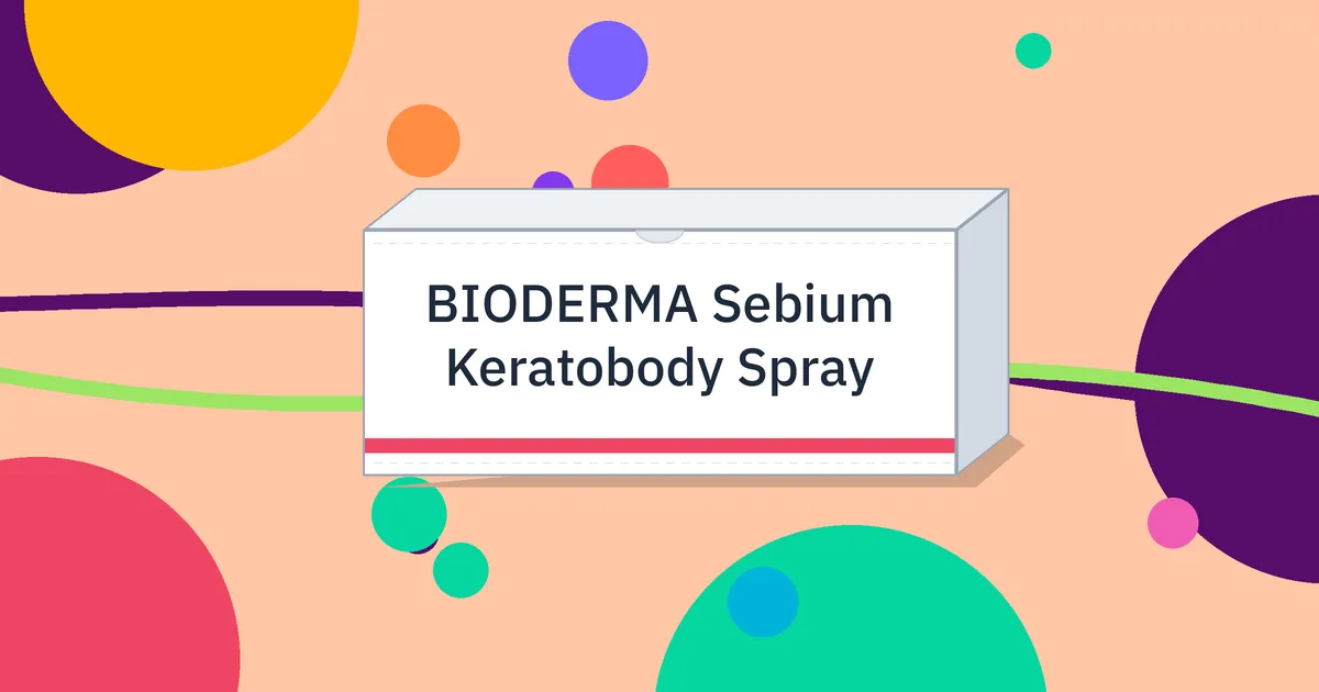 Symbolbild: Packung mit der Aufschrift BIODERMA Sebium Keratobody Spray (PZN 20108828) – Verfügbarkeit und Bezug in Apotheken in Frankfurt am Main