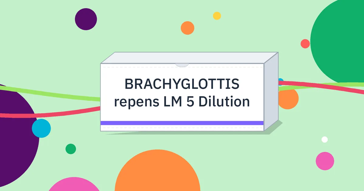 Symbolbild: Packung mit der Aufschrift BRACHYGLOTTIS repens LM 5 Dilution (PZN 13394696) – Verfügbarkeit und Bezug in Apotheken in Frankfurt am Main